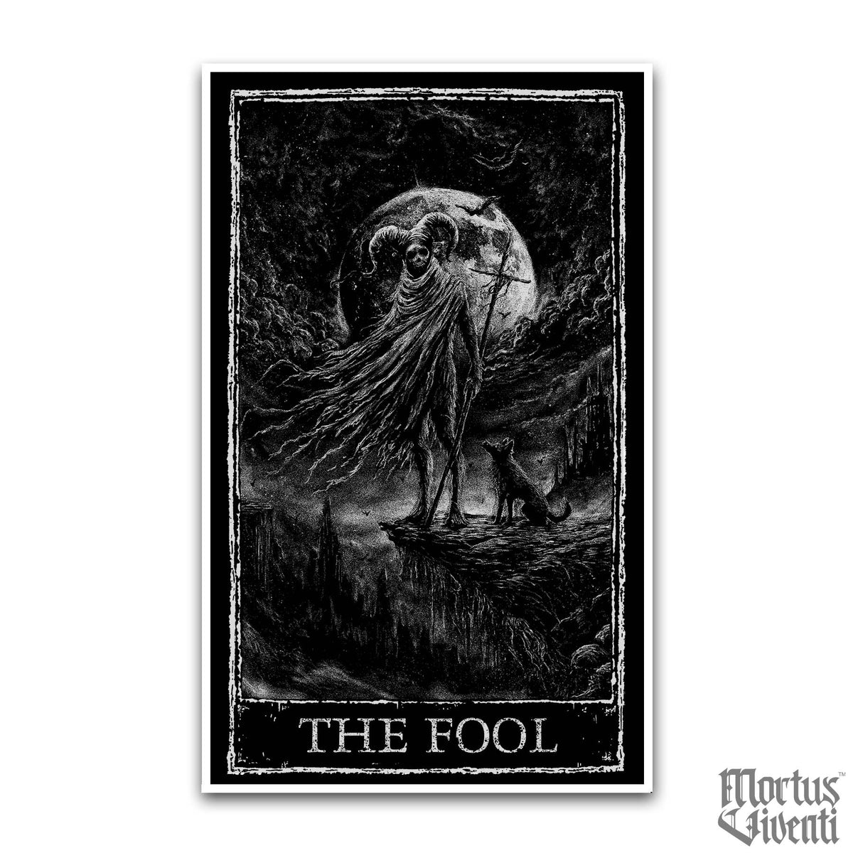 The Fool 11x17 Tarot Card Poster Print – Mortus Viventi