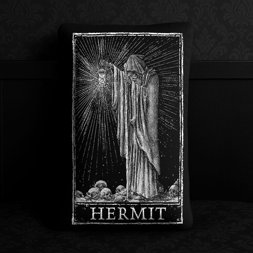 The Hermit Tarot Card Pillow – Mortus Viventi